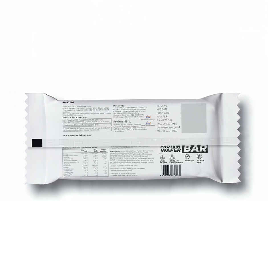 Buy Avolt Birthday Cake 15g Protein Wafer Bar Online - Price @ ₹56 ...