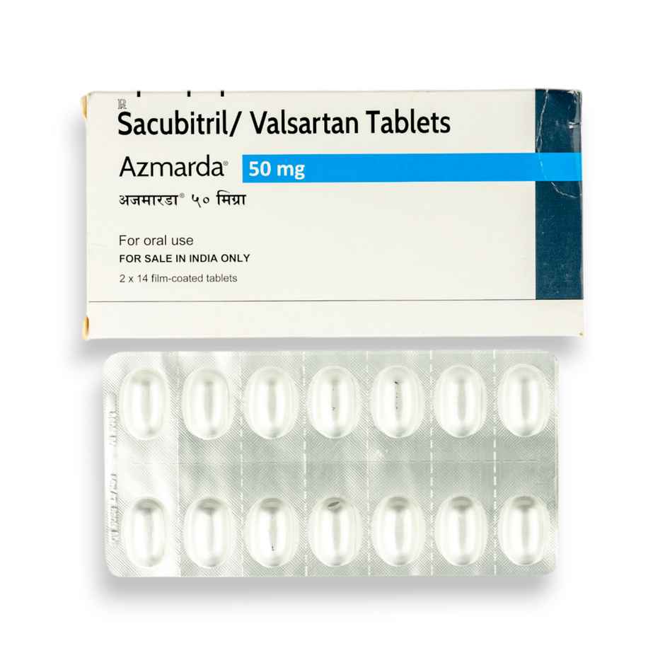 Buy Azmarda 50 Tablet Online - Price @ ₹581 | Instant Delivery | Zepto