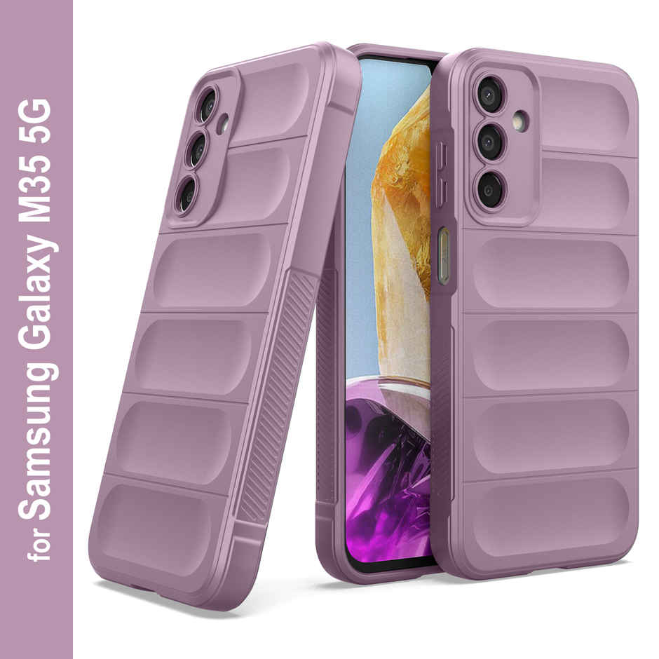 Buy Zapcase Back Cover for Samsung Galaxy M35 5G | Magic-Lavender ...