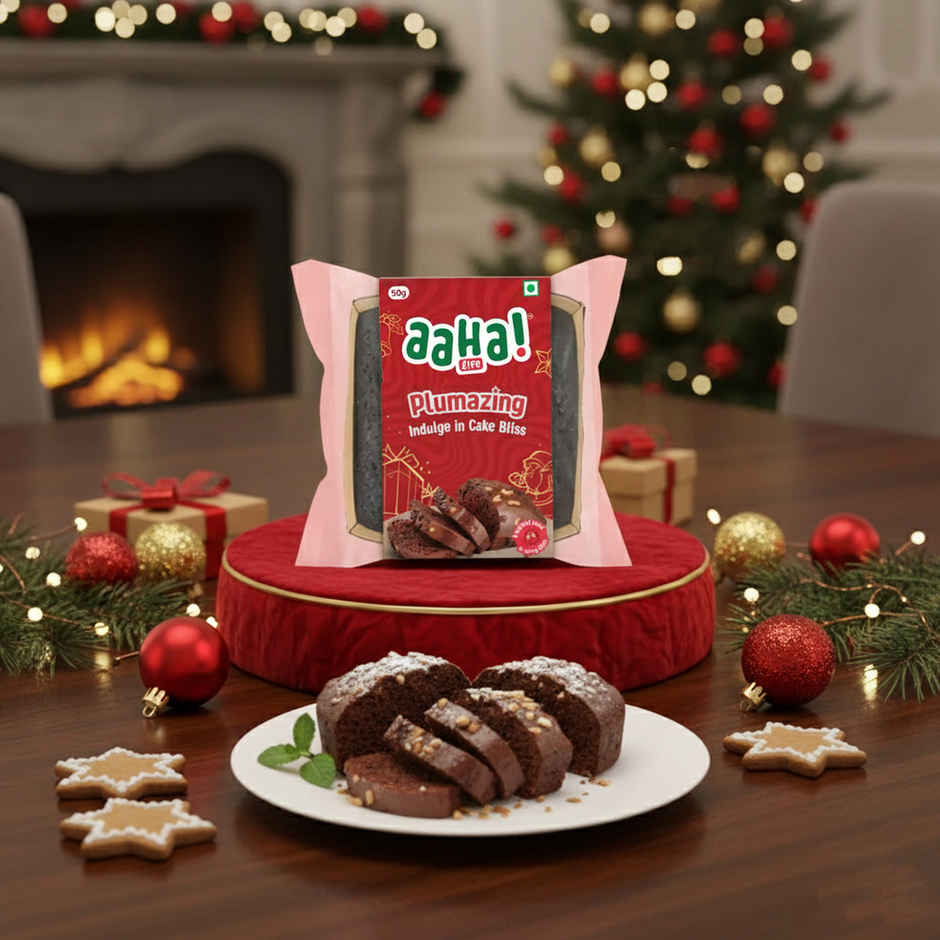 Aaha Life Premium Plum Cake - Buy at ₹30 Online | Instant Delivery - Zepto