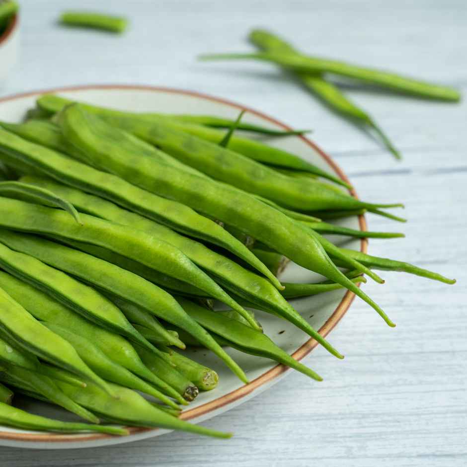 Buy Beans Cluster (Gawar Phali) Online - Price @ ₹31 | Instant Delivery ...