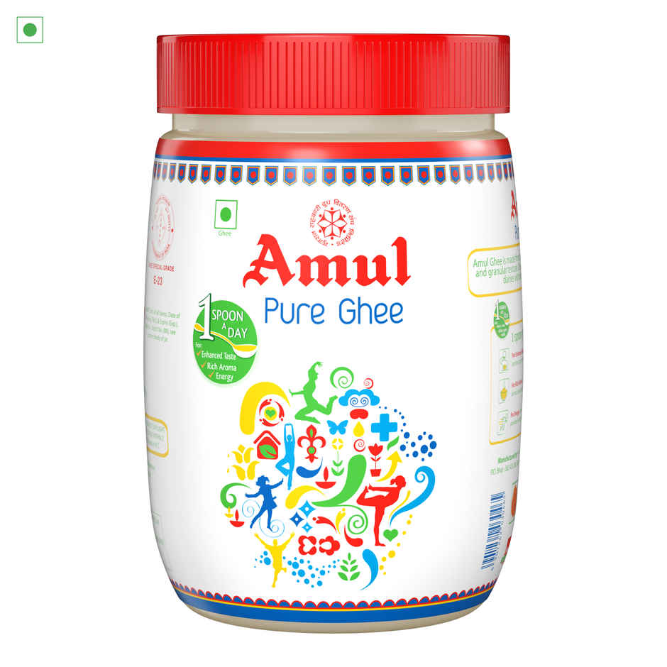 Buy Amul Pure Ghee Jar | Classic & Authentic Online - Price @ ₹315 ...