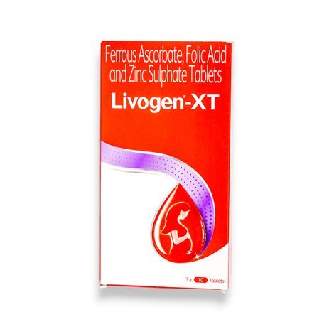 Buy Livogen-XT Tablet Online - Price @ ₹166 | Instant Delivery | Zepto