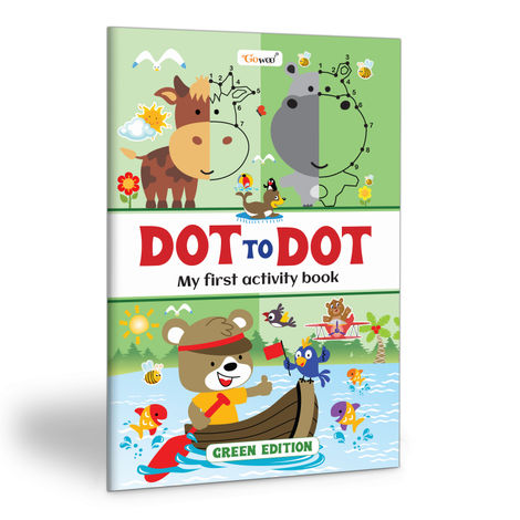 Buy My First Activity Book -Dot To Dot | Preschool Learning Workbook ...