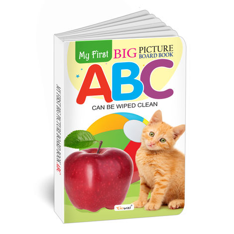 Buy My First Big Picture Board Book Abc | Educational Book for Toddlers ...