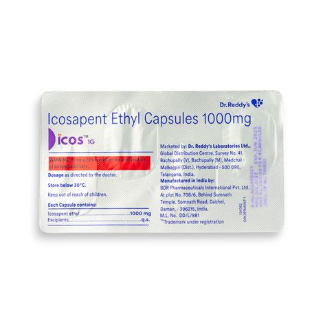 Buy Icos 1G Capsule Online - Price @ ₹197 | Instant Delivery | Zepto
