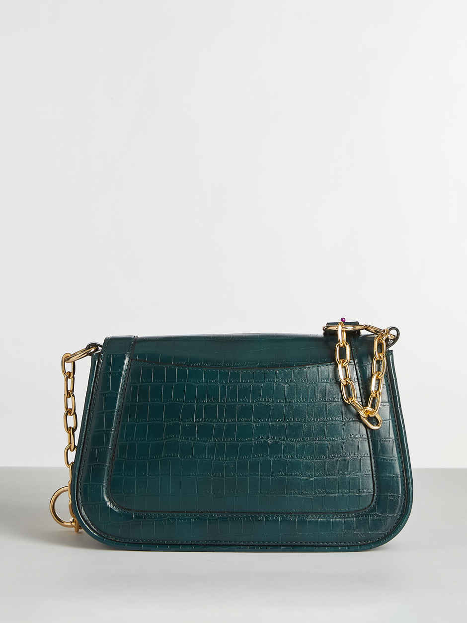 Buy FARGO Women's Duchess Shoulder Bag | FGO-889 | Green Online - Price @ ₹2520 | Instant ...
