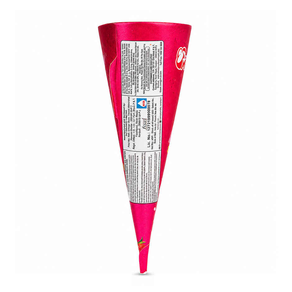 Namaste India Strawberry Center Surprise Ice Cream Cone - Buy at ₹48 ...