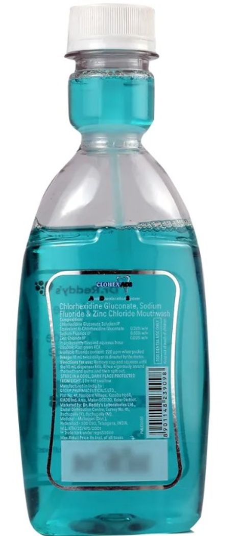 Buy Clohex ADS Mouthwash Online - Price @ ₹224 | Instant Delivery | Zepto