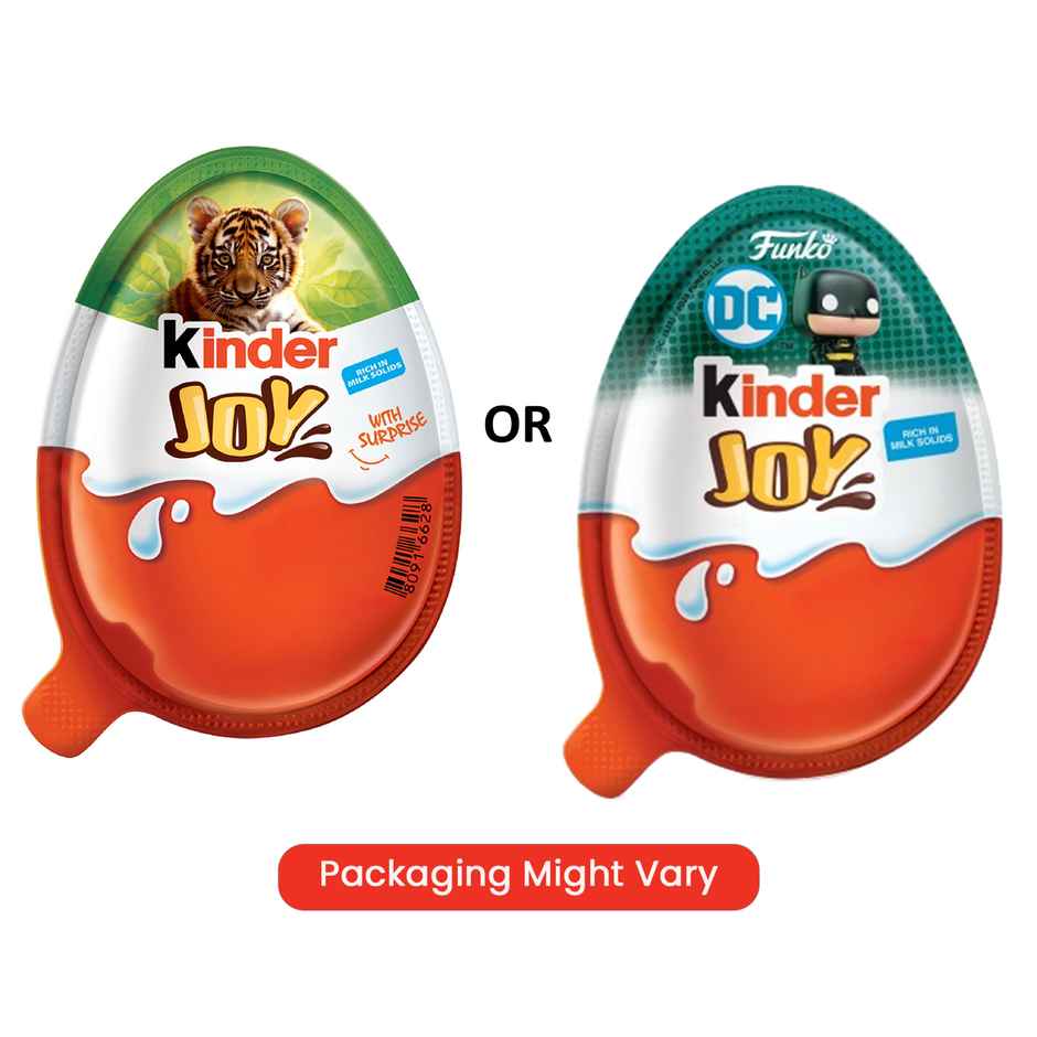 Buy Kinder Joy | DC Pack | Rich in Milk Solids Online - Price @ ₹44 ...