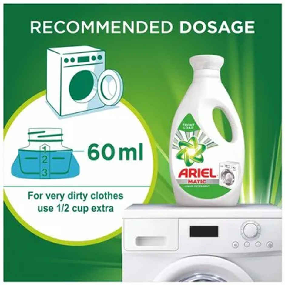Buy Ariel Matic Front Load Liquid Detergent Online - Price @ ₹250 ...