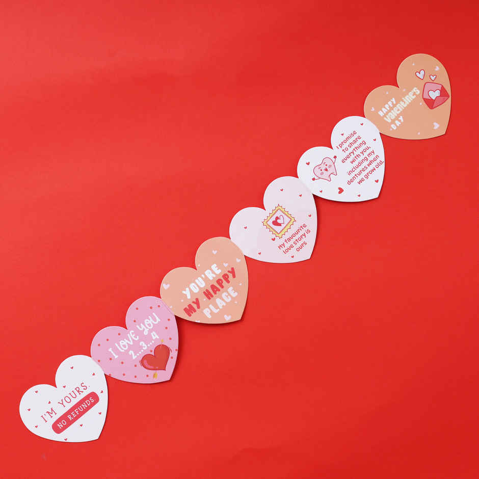 Buy Carousel of Hearts Bunting Love Greeting Card Oye Happy Online ...