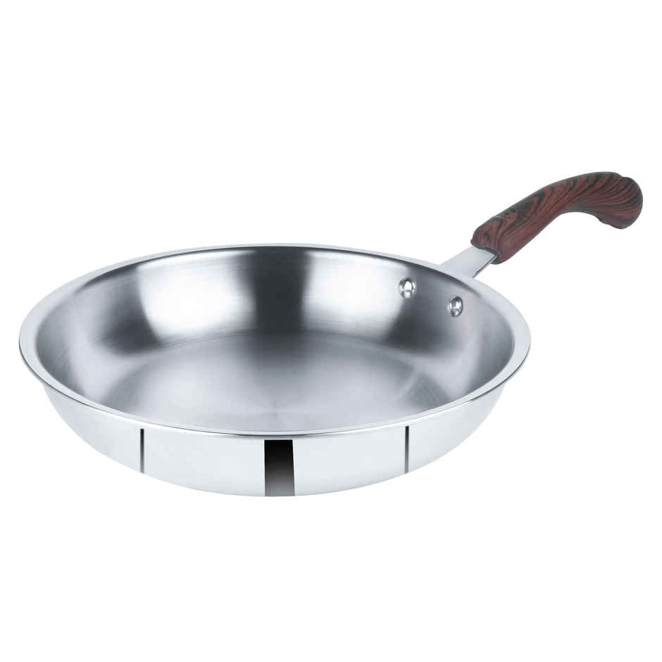 Bombay Kookware Triply Frying Pan - Buy at ₹1075 Online | Instant ...
