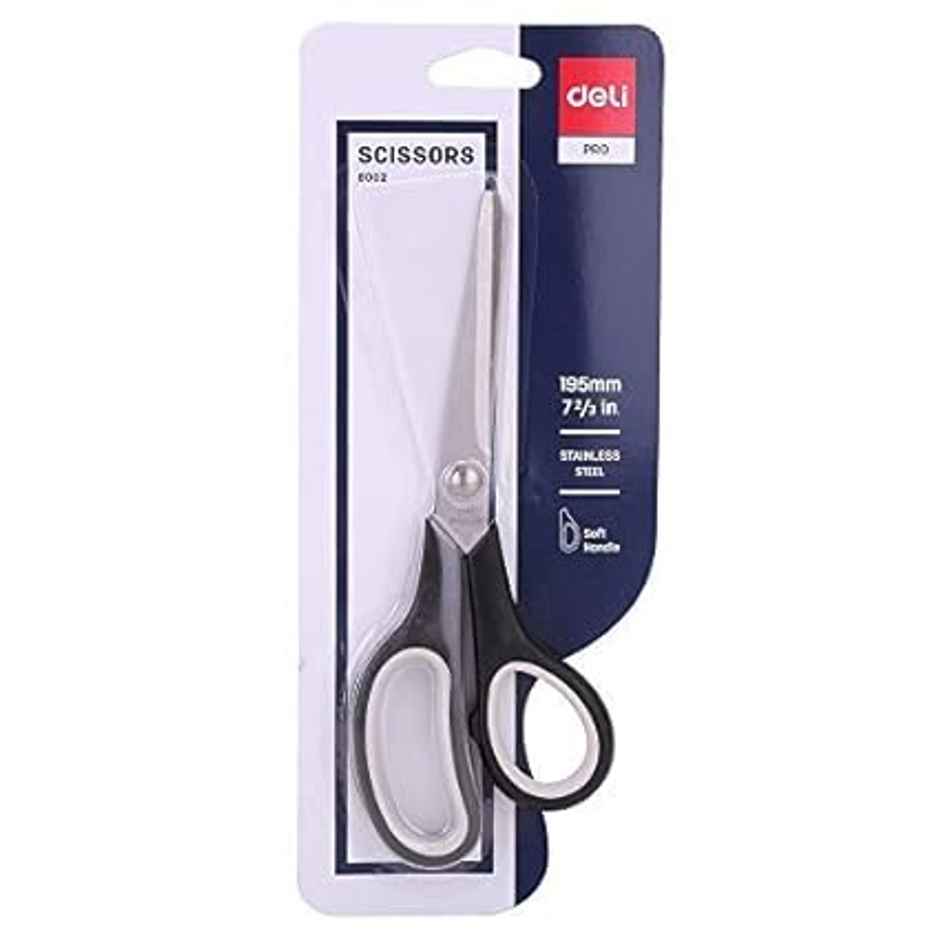 Buy Deli E6002 Soft Touch Scissors, 195 mm Steel Scissor Online - Price ...