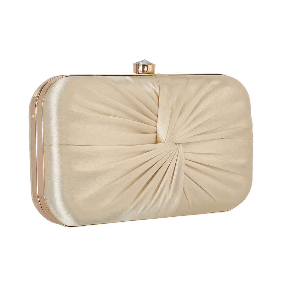 Buy Lavie Women's Cheer Framed Clutch | Ladies Purse | Small | Gold ...