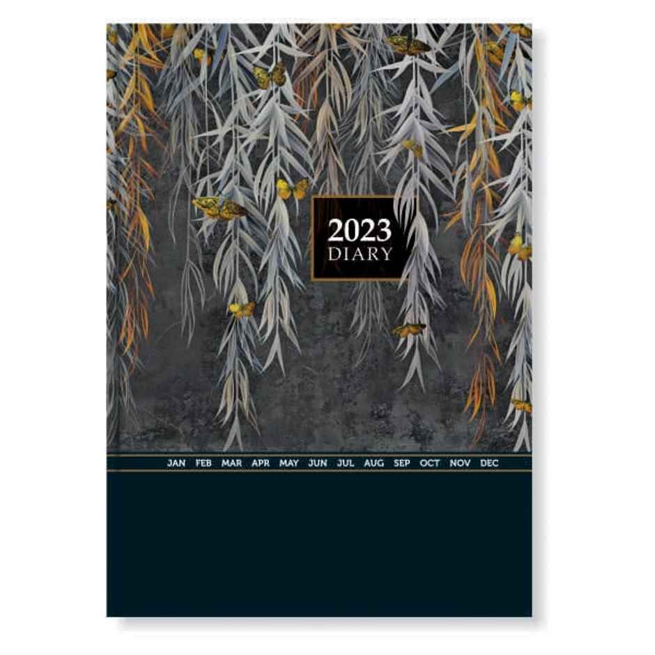 Matrikas Dated Diary- Executive Metallic Printed (172 X 240 mm)-336 ...