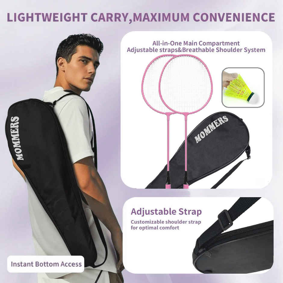 Buy Mommers Badminton - Pink | Pack Of 1 Online - Price @ ₹403 ...