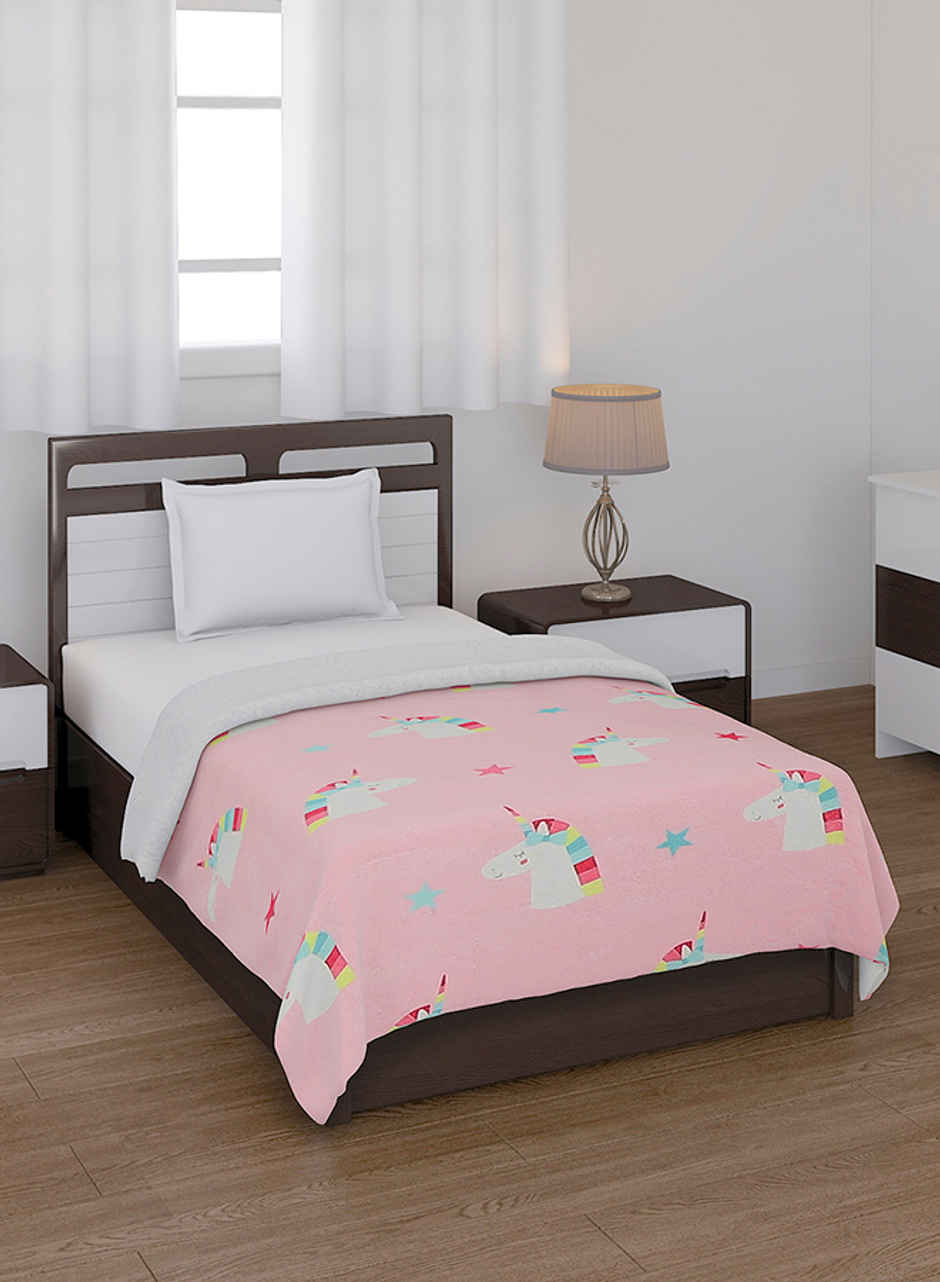 Buy Status Kids Blanket 80 Cm x 120 Cm - Pink Unicorn Online - Price @ ₹496 | Instant Delivery ...