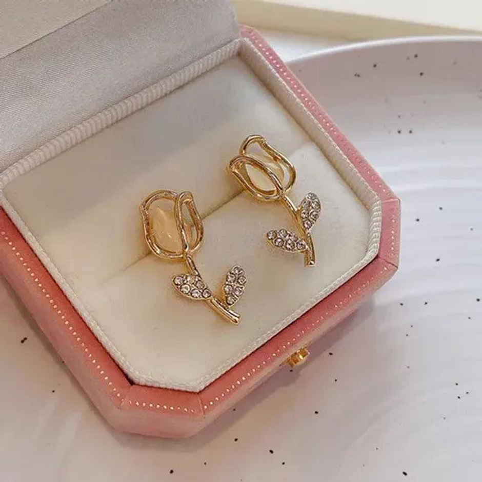 Buy Estailo Fashion As Fresh As Daisy Earrings for Women | Stylish ...