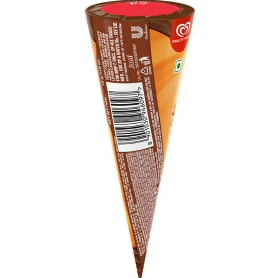 Buy Kwality Wall's Cornetto Salted Caramel Brownie Ice Cream Cone Combo ...