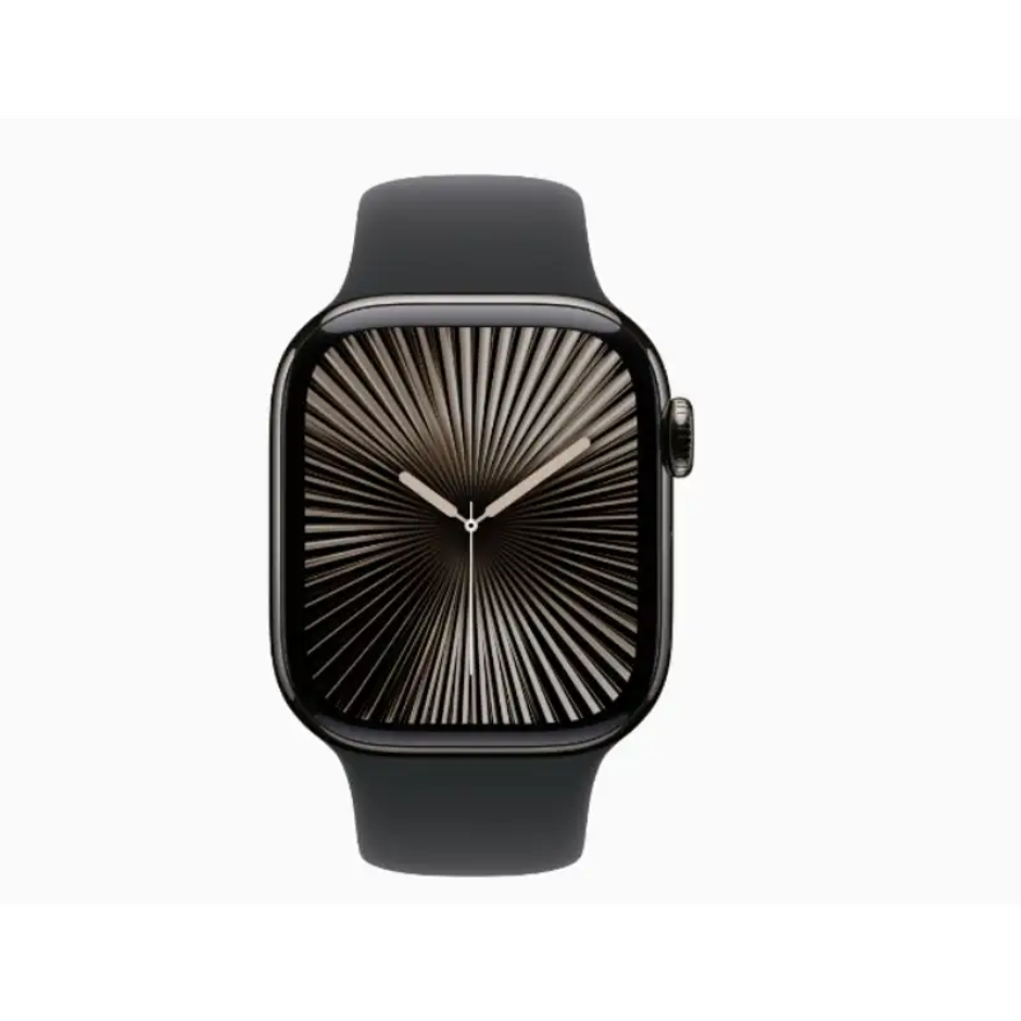 Apple Watch Series 10 GPS + Cellular 42mm Slate Titanium Case with ...