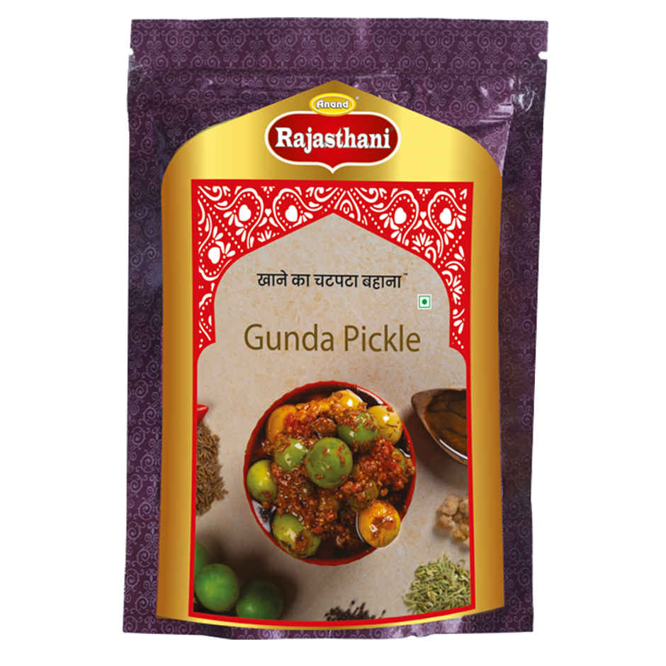 Anand Rajasthani Gunda Pickle - Buy at ₹53 Online | Instant Delivery ...