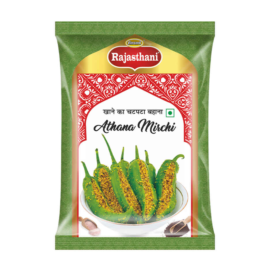 Anand Rajasthani Athana Mirchi Green - Buy at ₹60 Online | Instant ...