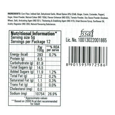 Buy Ching's Secret Paneer Chilli Masala Mix, Combo Online - Price @ ₹44 ...