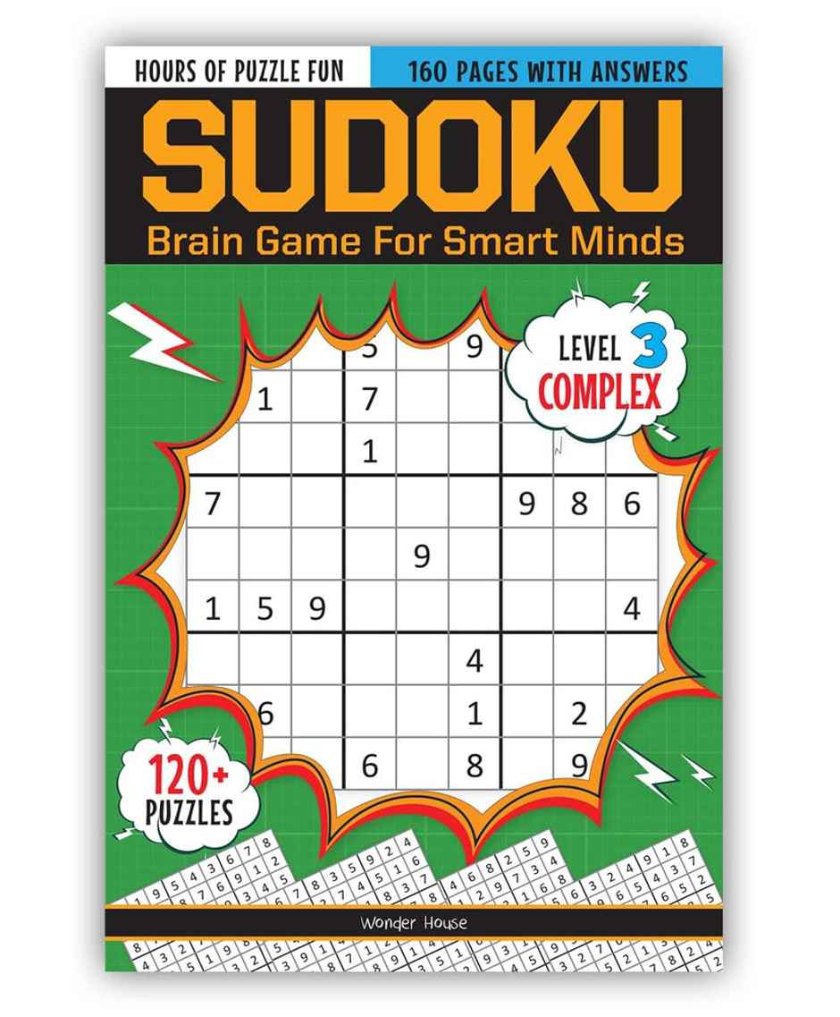 Buy Sudoku - Brain Games For Smart Minds Level 3 Complexbrain Booster ...