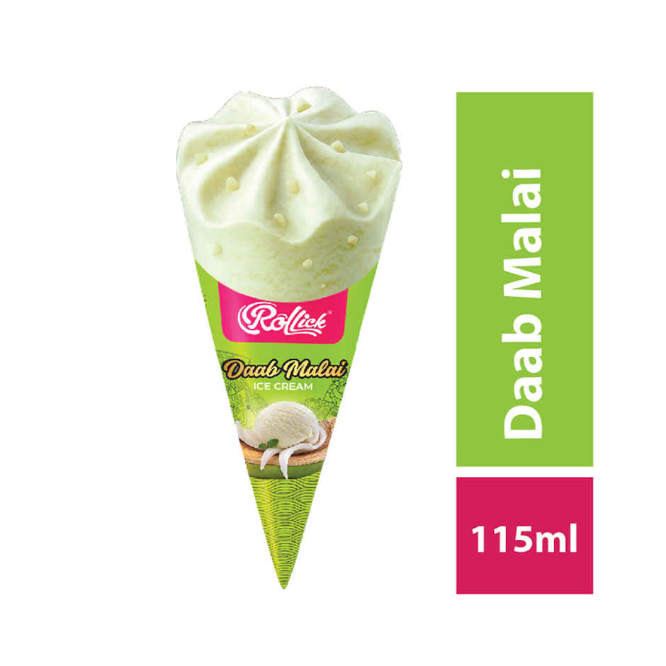 Buy Rollick Daab Malai Ice Cream Cone Online - Price @ ₹41 | Instant ...