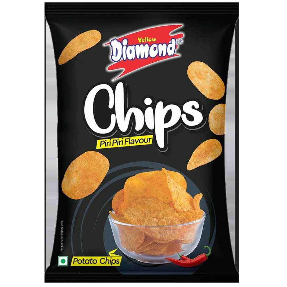 Buy Yellow Diamond Piri Piri Chips | Crispy & Spicy Online - Price ...
