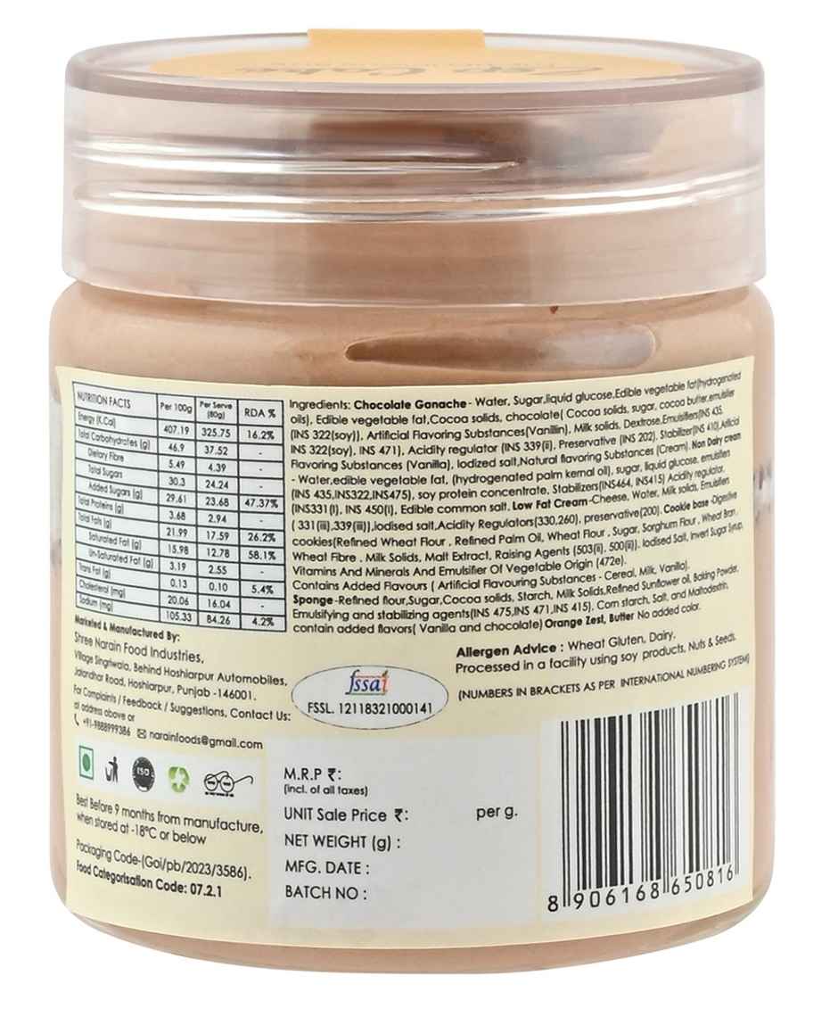 Zep Cake Mousse Orange Chocolate - Buy at ₹132 Online | Instant ...