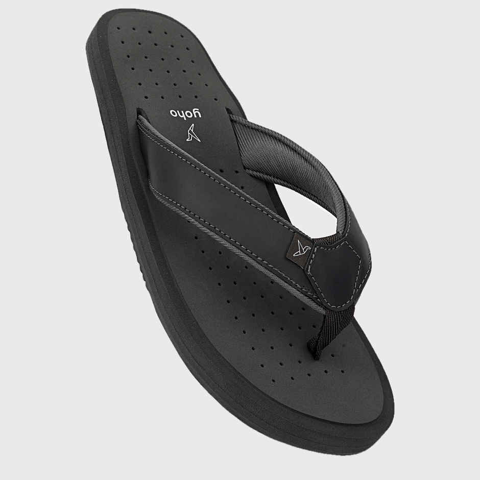 Buy Yoho Men Slippers ArchFlex | Monsoon Grey | UK 8 Online - Price ...
