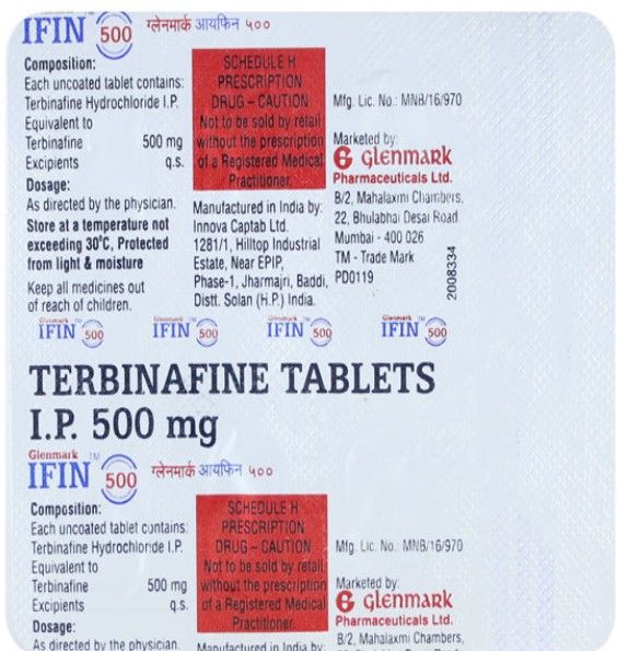 Buy Ifin 500 Tablets Online - Price @ ₹173 | Instant Delivery | Zepto