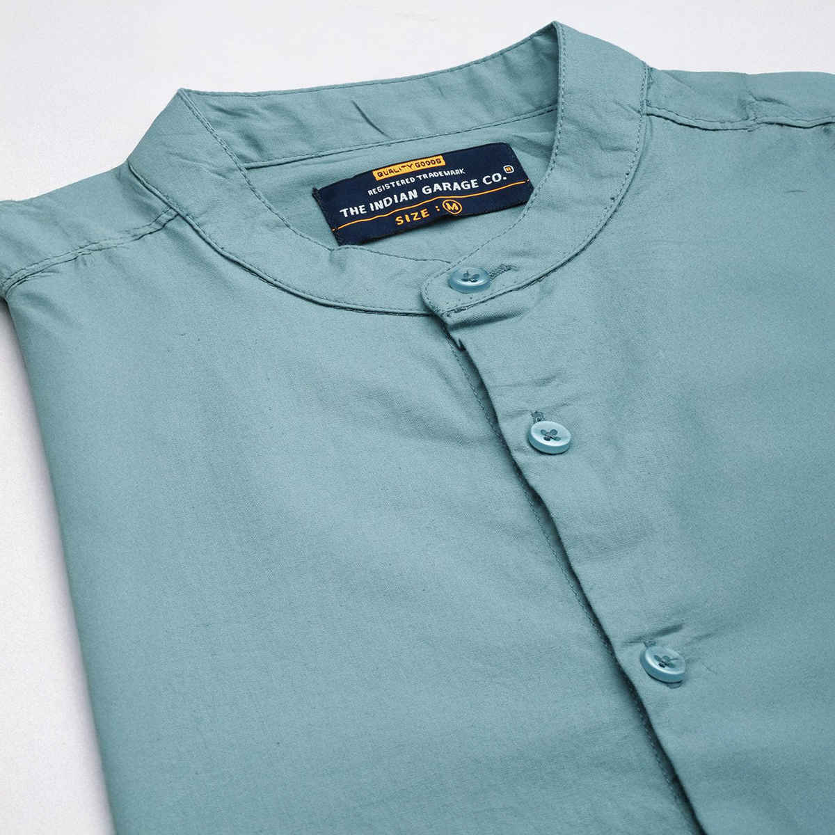 The Indian Garage Co Men's Regular Fit Solid Casual Shirt - Buy at ₹665 ...