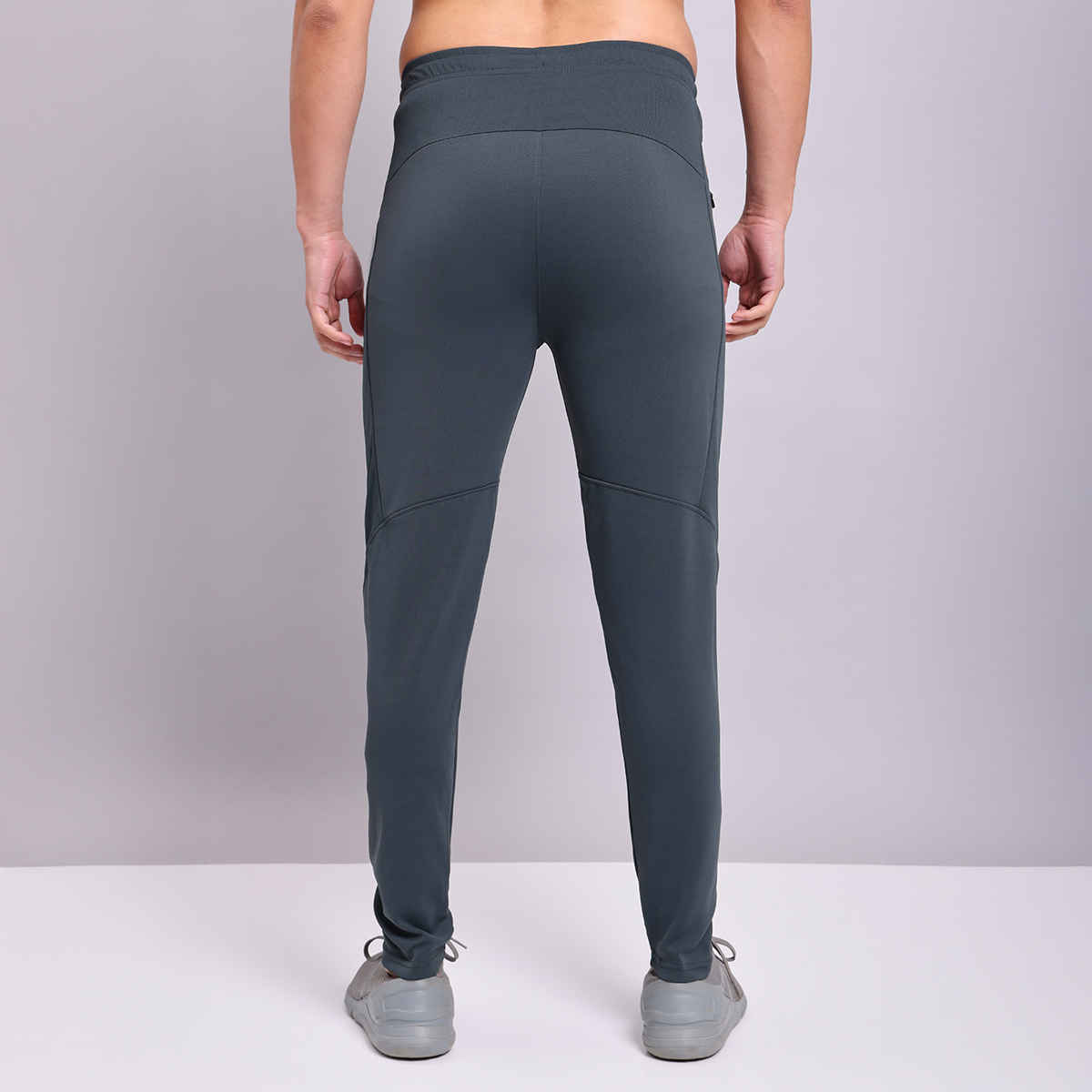 Buy Technosport Men Poly Solid Slim Fit Sports Trackpants with TECHNO ...