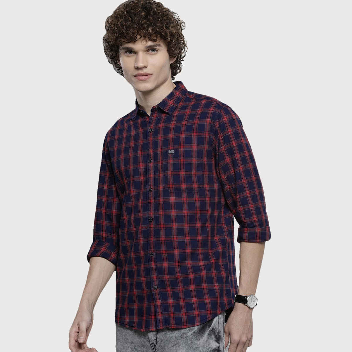 The Indian Garage Co Men's Slim Fit Shirt - Buy at ₹600 Online ...