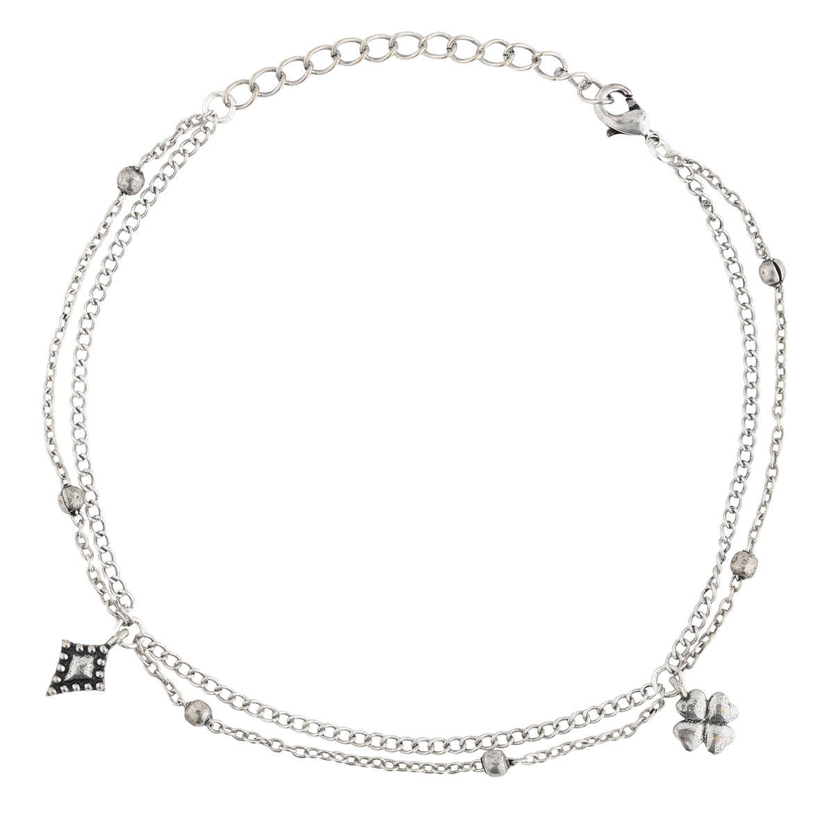 Voylla Boho Tribe Nomadic Oxidised Anklet - Buy at ₹649 Online ...