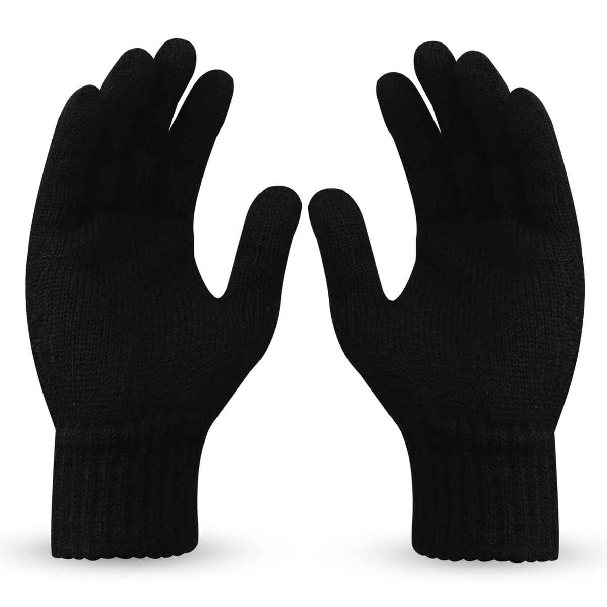 Boldfit Hand Gloves For Men & Women Winter Gloves Woolen Knitted ...