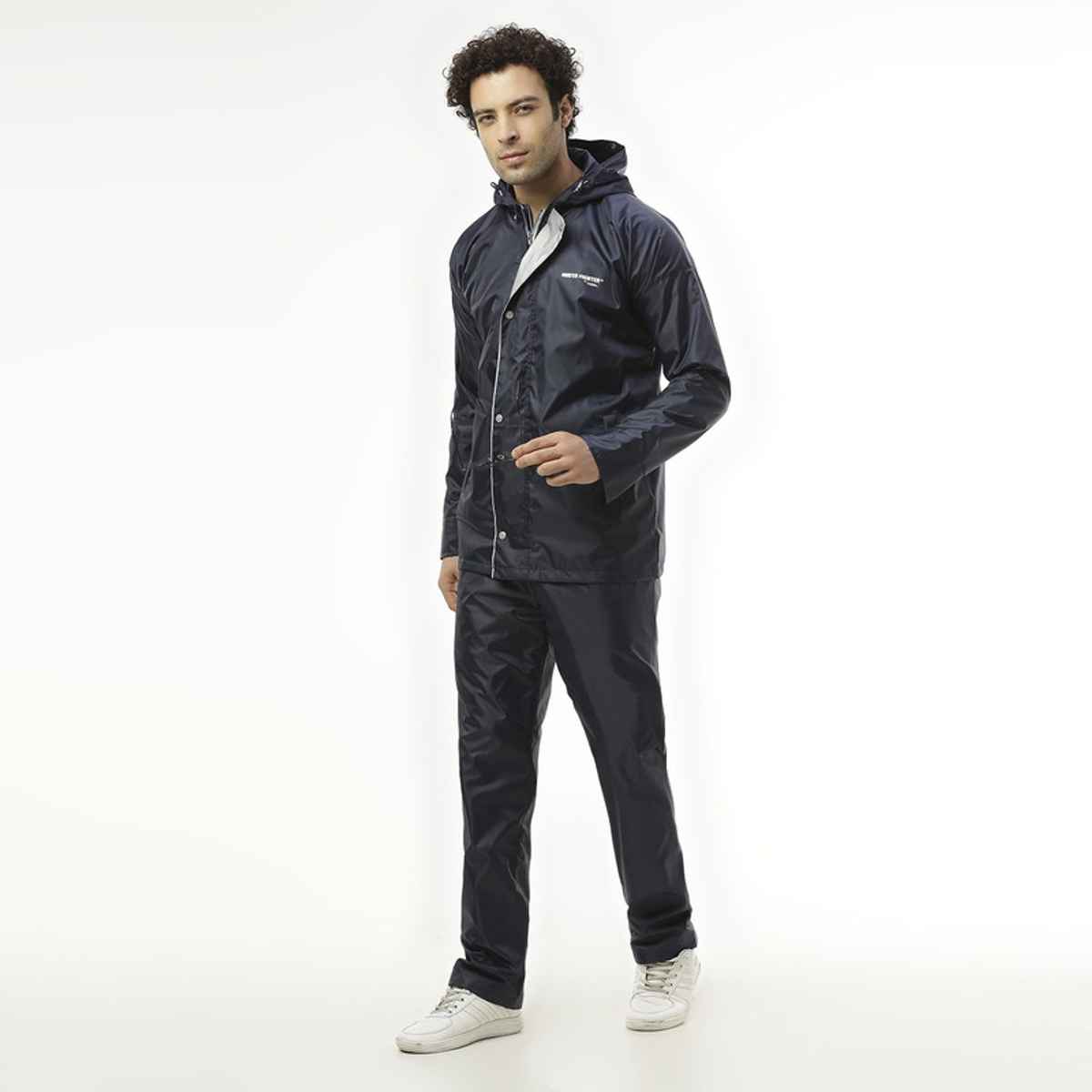 Buy ZEEL Waterfighter Rain Coat for Men with Adjustable Hood along with ...