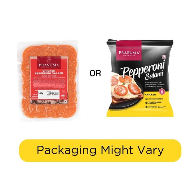 Buy Prasuma Frozen Chicken Pepperoni Salami at ₹138 | Instant Online ...