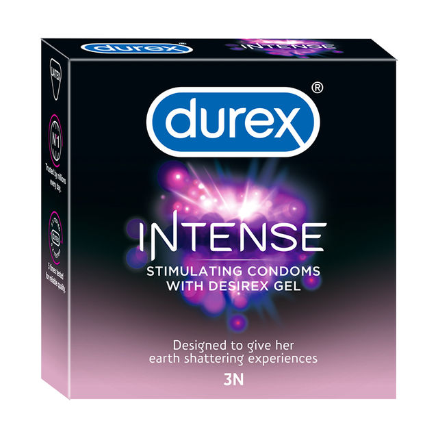 Buy Durex Intense Condom - Condoms For Her Extra Pleasure at ₹155 | Instant Online Delivery | Zepto