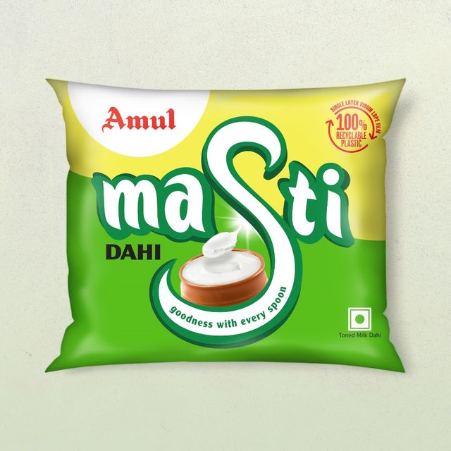 Buy Amul Masti Dahi Pouch Online - Price @ ₹35 | Instant Delivery | Zepto