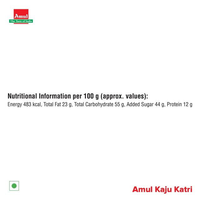 Buy Amul Kaju Katri 200 g Combo Online - Price @ ₹446 | Instant ...