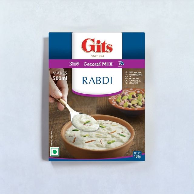 Buy Gits Rabdi Instant Dessert Mix at ₹92 | Instant Online Delivery | Zepto