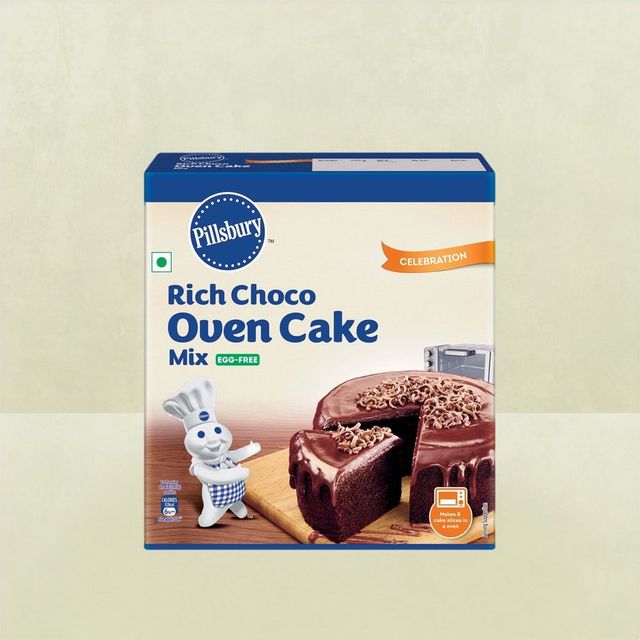 Buy Pillsbury Rich Choco Oven Cake Mix - Egg Free at ₹215 | Instant ...