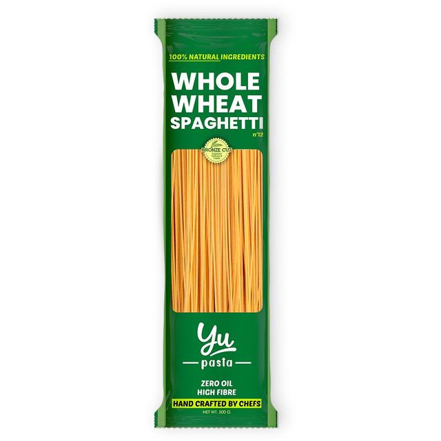 Buy Yu 100% Whole Wheat Spaghetti Pasta 500 g X 2 Combo Online - Price ...