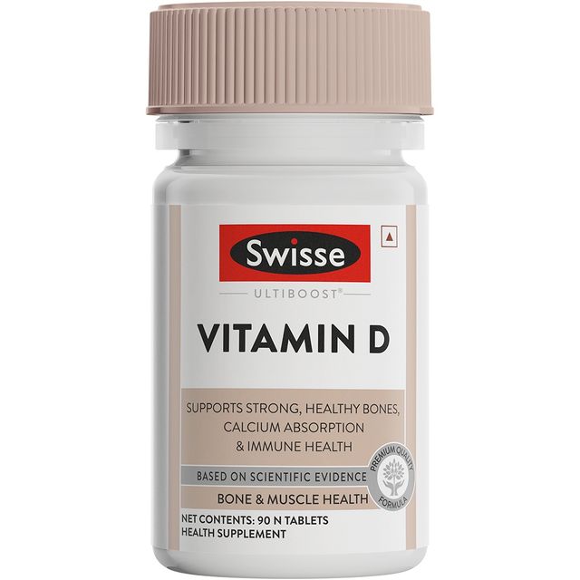 Buy Swisse Vitamin D - 100% Rda Of Vitamin D3 For Healthy Bones ...