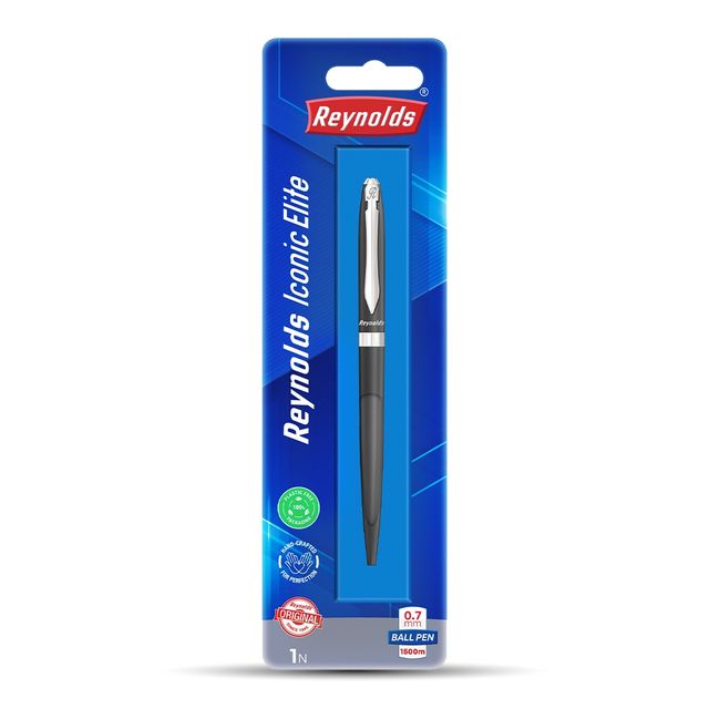 Buy Reynolds Premium Metal Pen With Twist Mechanism, Iconic Elite Gun ...