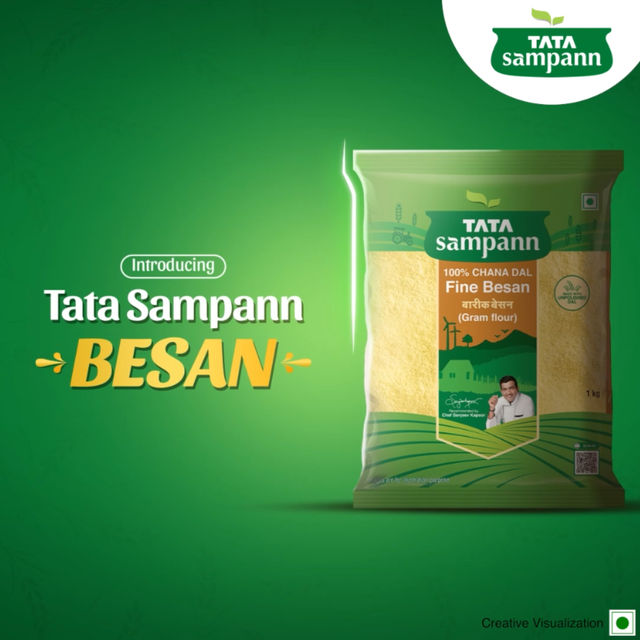 Buy Tata Sampann 100% Chana Dal Fine Besan at ₹127 | Instant Online ...